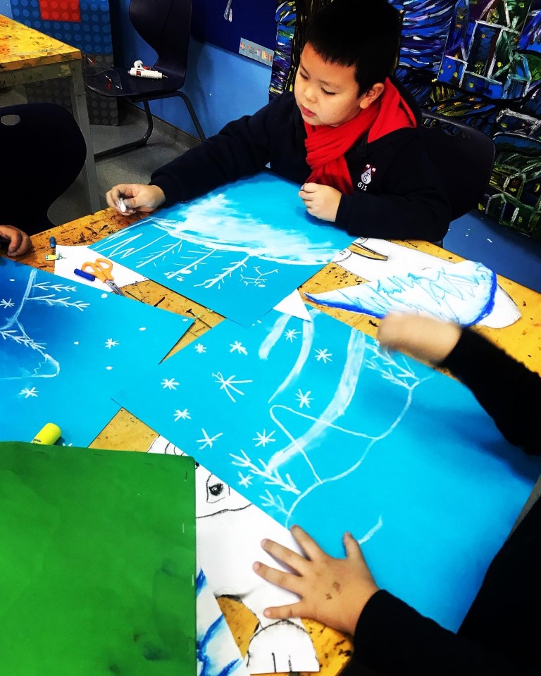 Polar “Bear” Express | Amazing Art Teacher