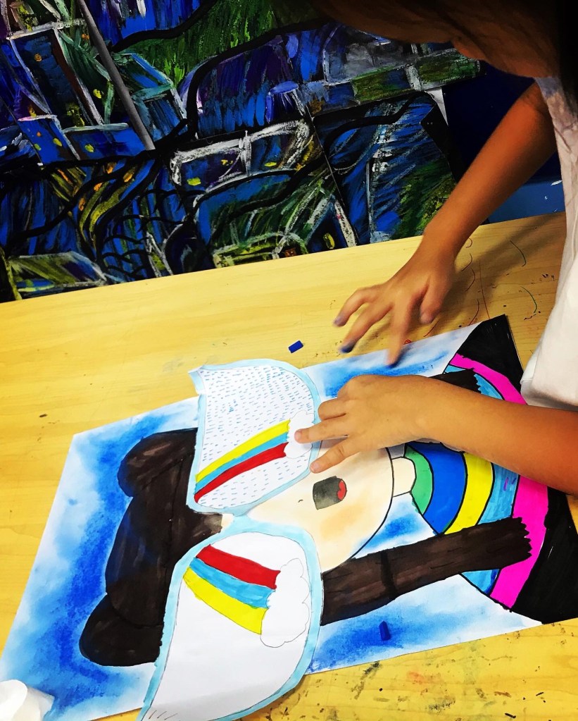 Summertime Self Portraits | Amazing Art Teacher