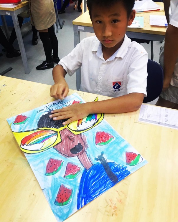 Summertime Self Portraits | Amazing Art Teacher