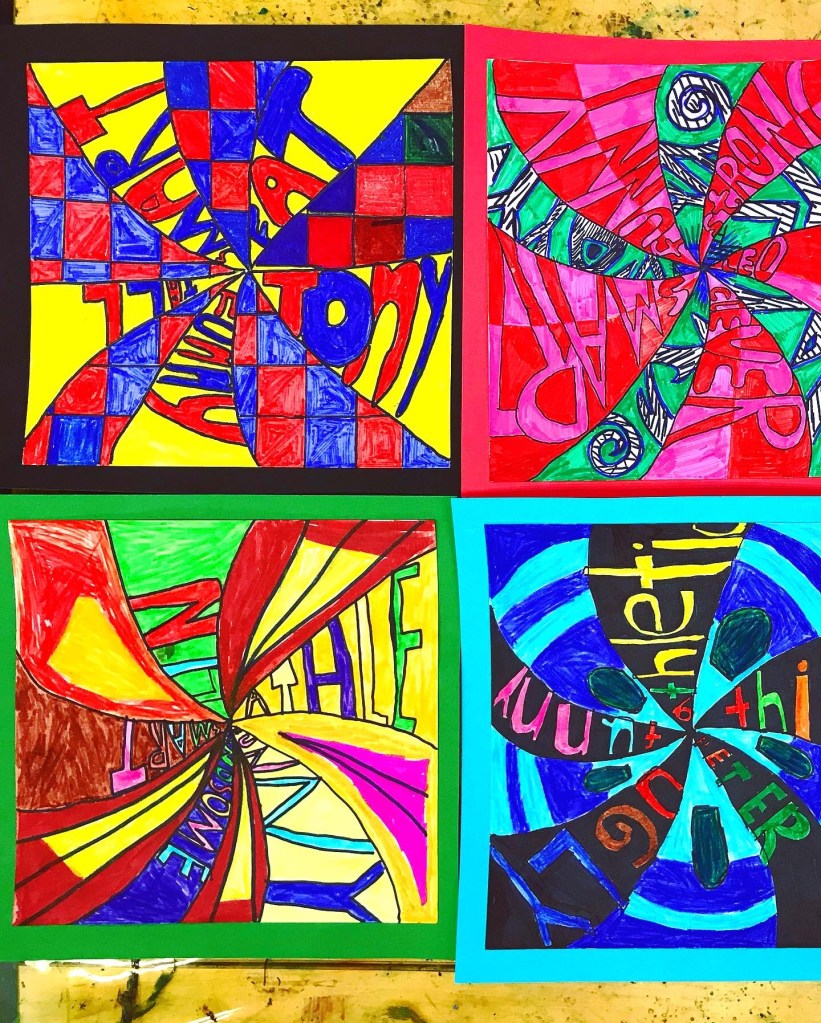 Personality Swirls 🌀 | Amazing Art Teacher