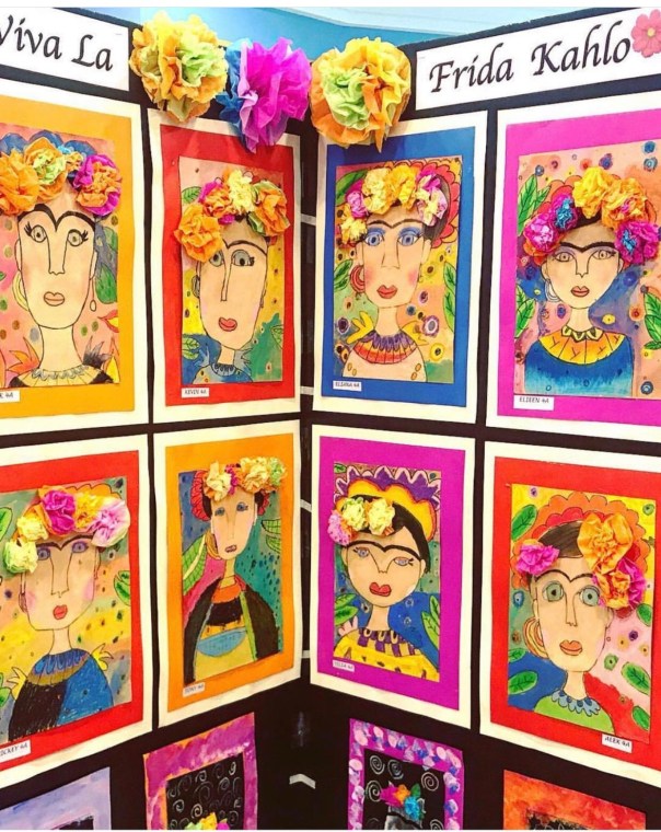 Viva la Frida 🌺🌼🌸💓🙌🏽 | Amazing Art Teacher