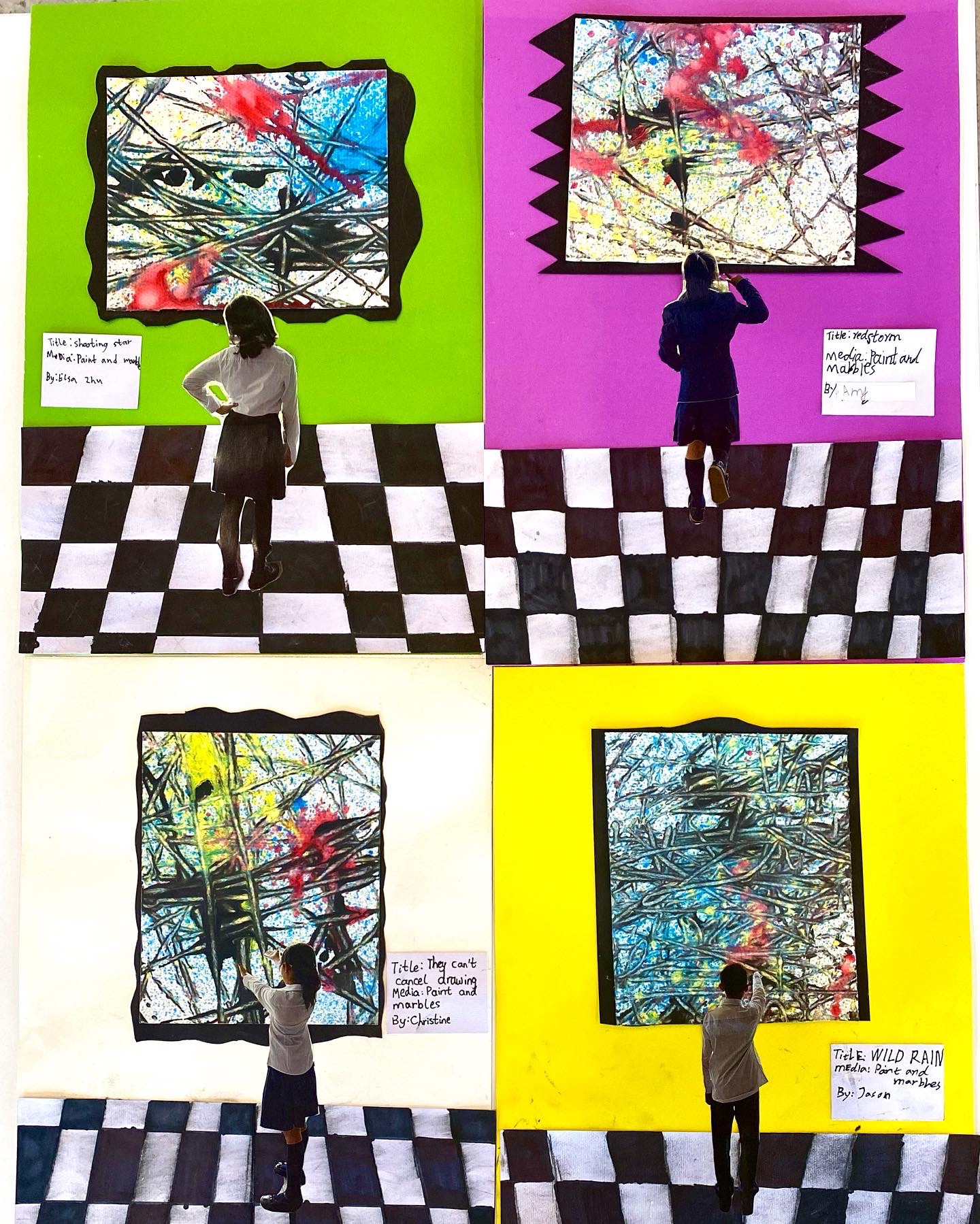 Let’s go to the Jackson Pollock Art Gallery 🎨 – Amazing Art Teacher